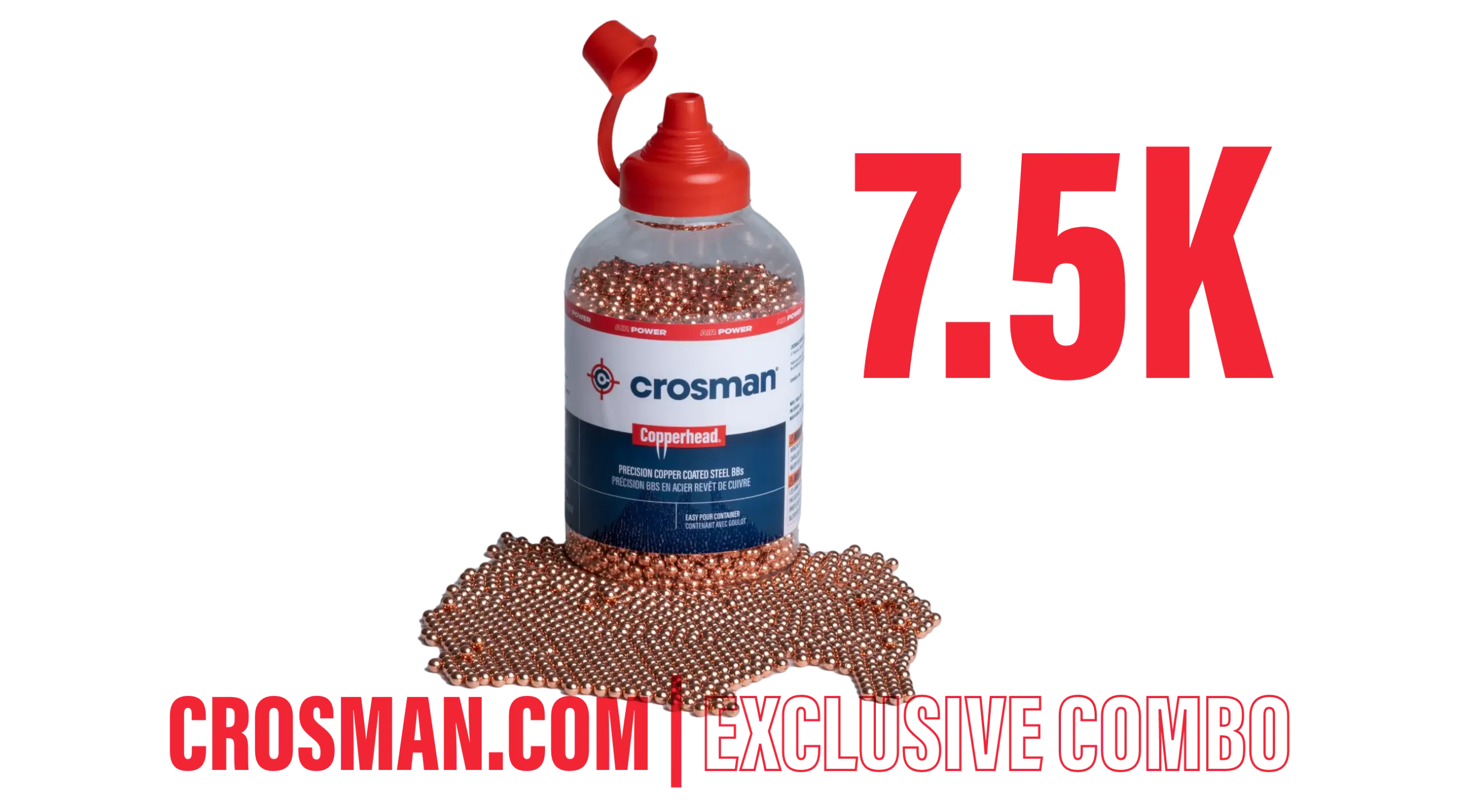 CROSMAN BB COMBO 7.5K - Crosman Crosman BB Combo 7.5K – Save $5