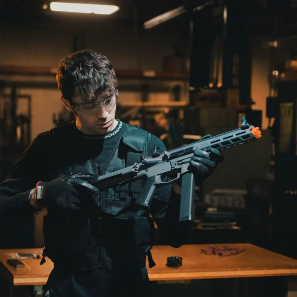 Game Face Cyclone Airsoft Rifle | Full Auto, Metal Gearbox, 400 FPS