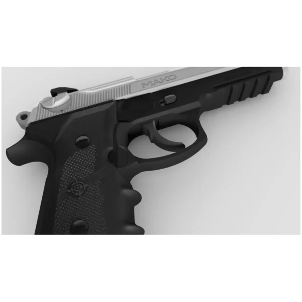 Crosman Mako Air Pistol: Semi-Auto Blowback BB Pistol - Crosman
